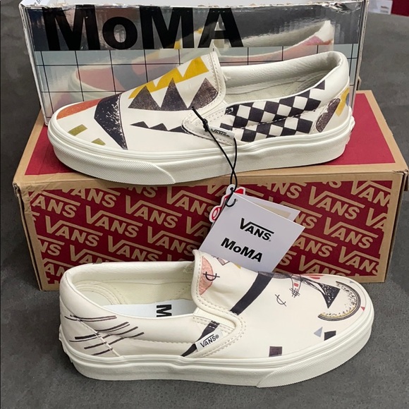 Vans | Shoes | Vans Moma Classic Slip On Shoes Women | Poshmark